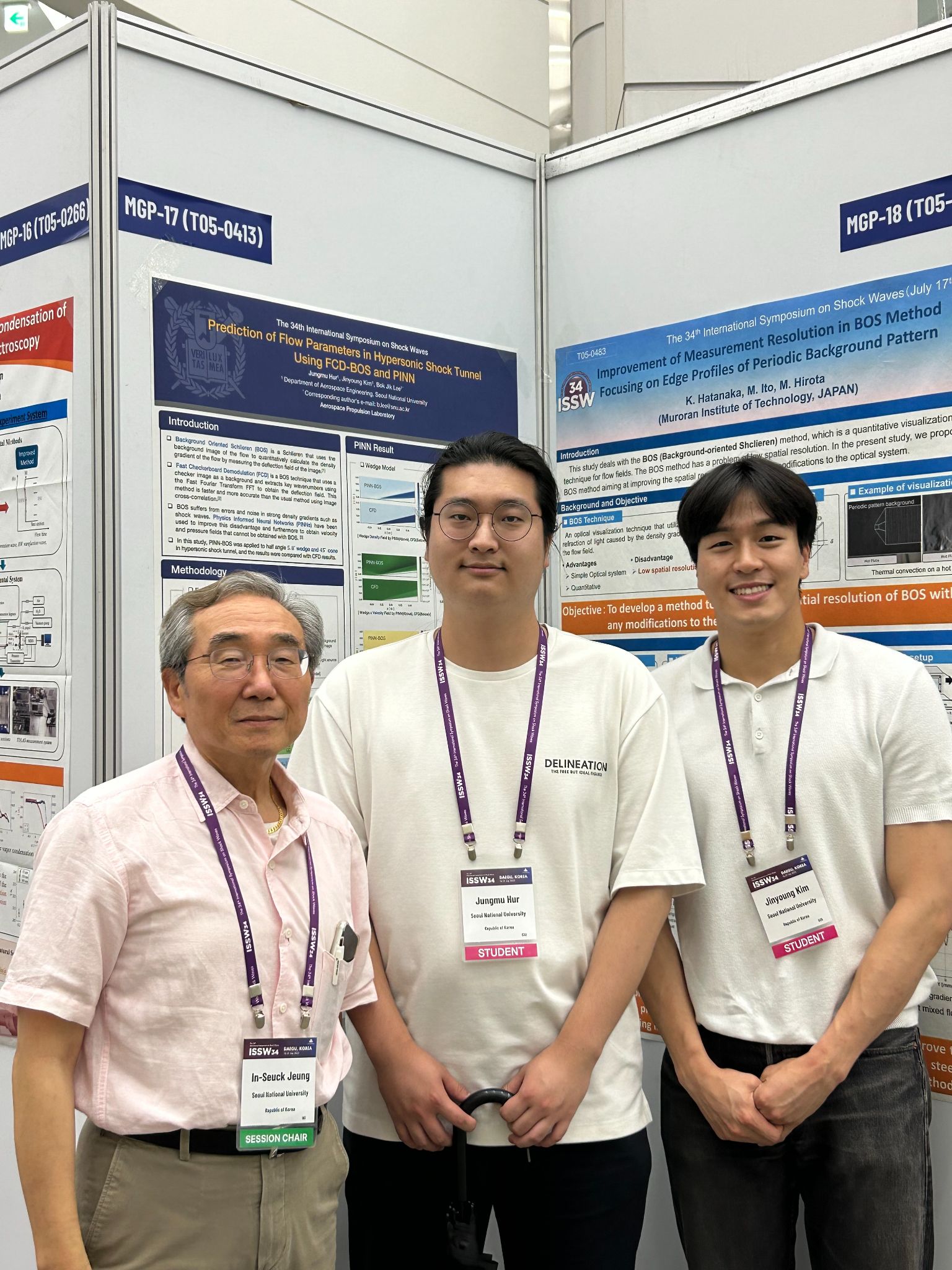 The 34th International Symposium on Shock Waves(ISSW 34) – 항공우주추진연구실